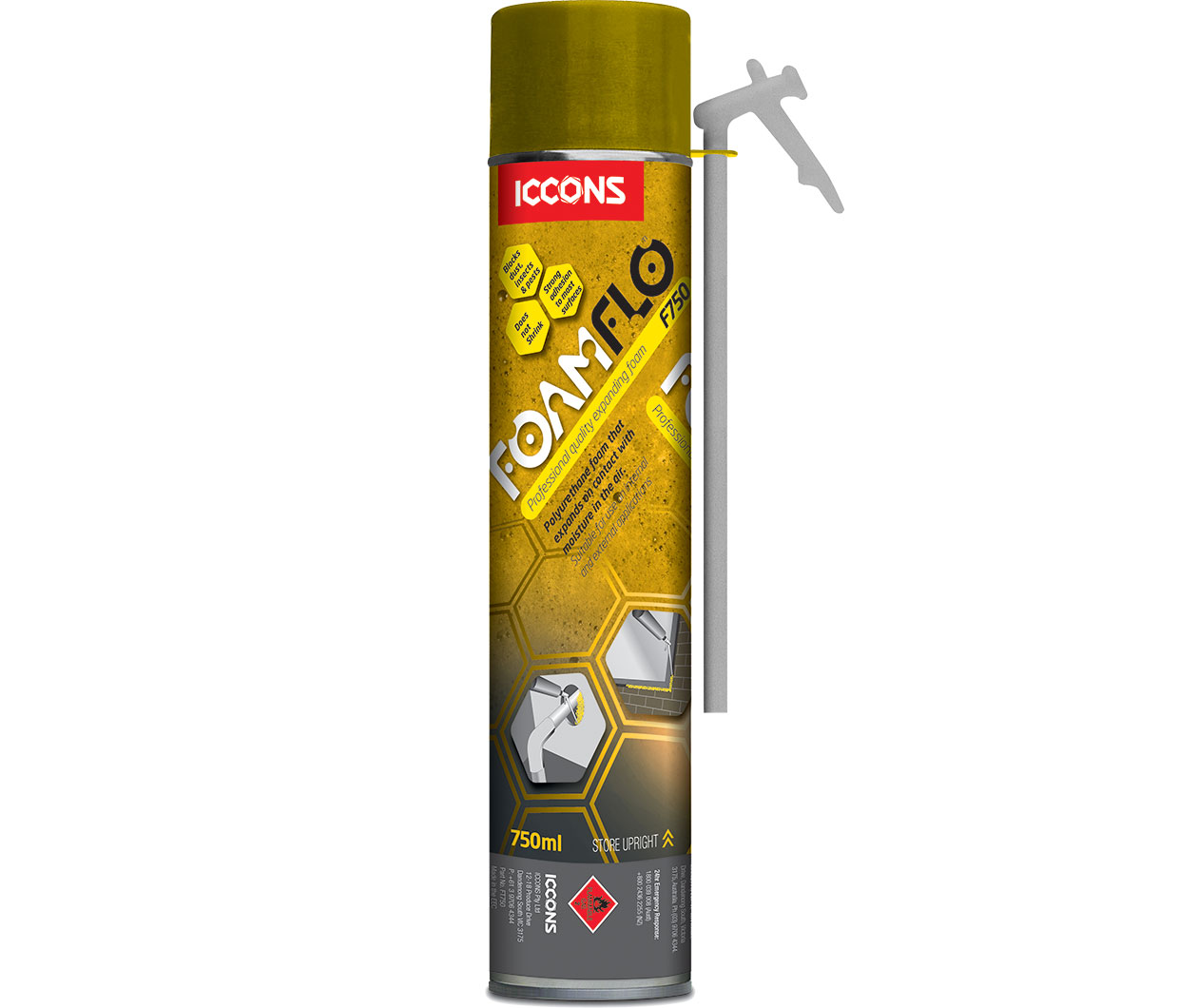 Buy EXPANDING STRAW FOAM 750ML at The Building Connection