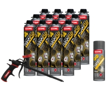 FOAM FLO TRIGGER 750ML X12, PROFESSIONAL TOOL X1, CLEANER X1