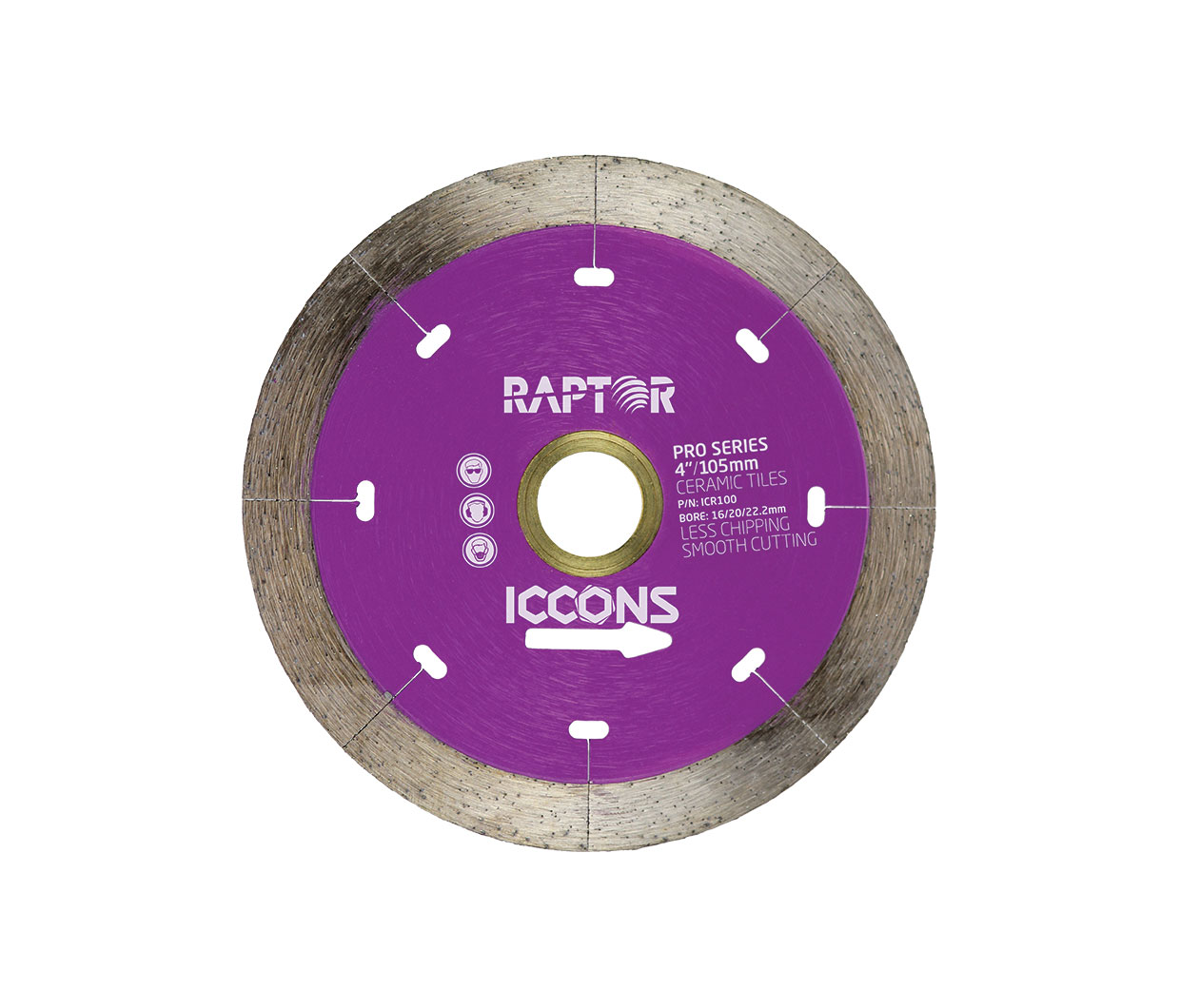 Buy POWERS CONTINUOUS RIM BLADE 200MM (PURPLE) at The Building ...