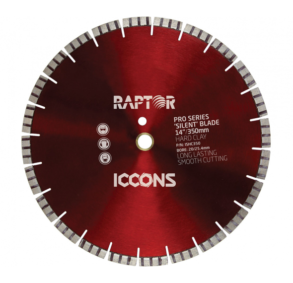 Brick Saw Blade (Noise Reduced) - for Hard Clay and Pavers