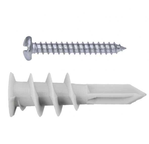 Nylon Plaster-Bites - with Screw | ICCONS