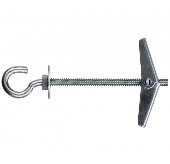 Cup Hook Spring Toggle - Zinc Clear | ICCONS