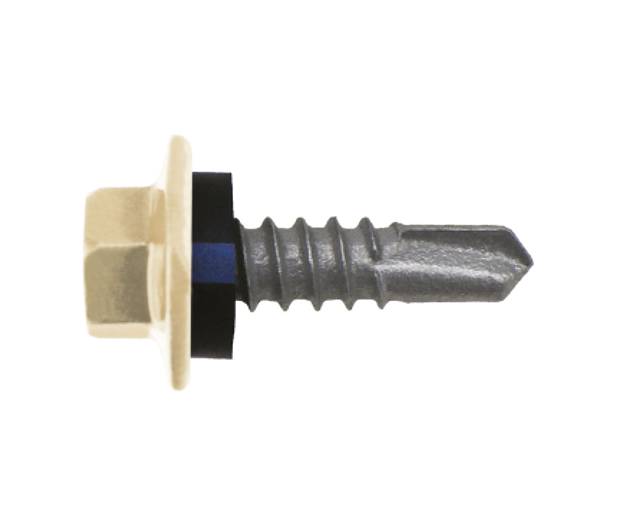 Buy SCREW SDM HEX SEAL C4 10-16 X 25 DOWER WHITE at The Building ...