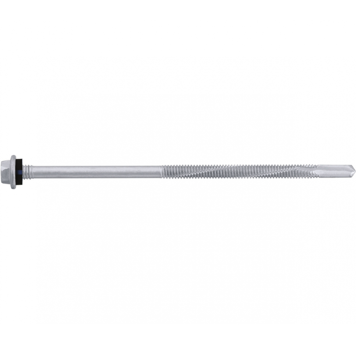 Self Drilling Hex 5 Series Long Screw with Sealing Washer - Fine Thread