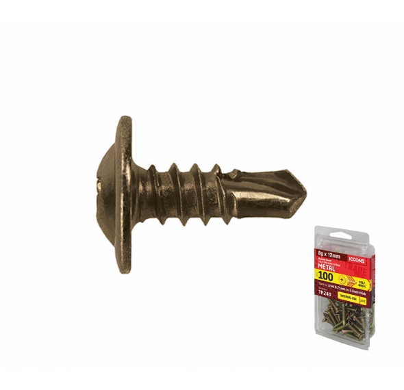 Trade Pack - Self Drilling Button Head - Coarse Thread | ICCONS