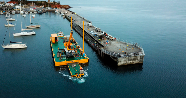 B+BTec Diamond Coring Auto Feed Unit - Mornington Pier Restoration ...