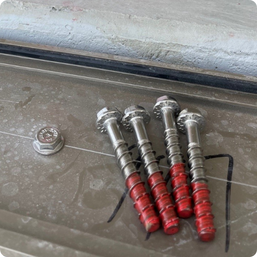 Stainless Steel Thunderbolt® PRO Screw-Bolts® - Marella by Mosaic